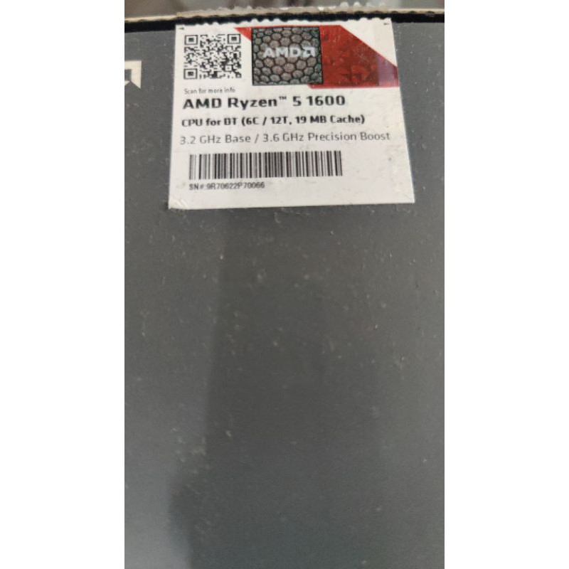 used amd ryzen 1600 cpu | Shopee Malaysia