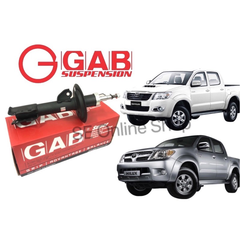 GAB Absorber Toyota Hilux Vigo VNT KUN25 KUN26 Rocco Rogue Revo GUN125 ...