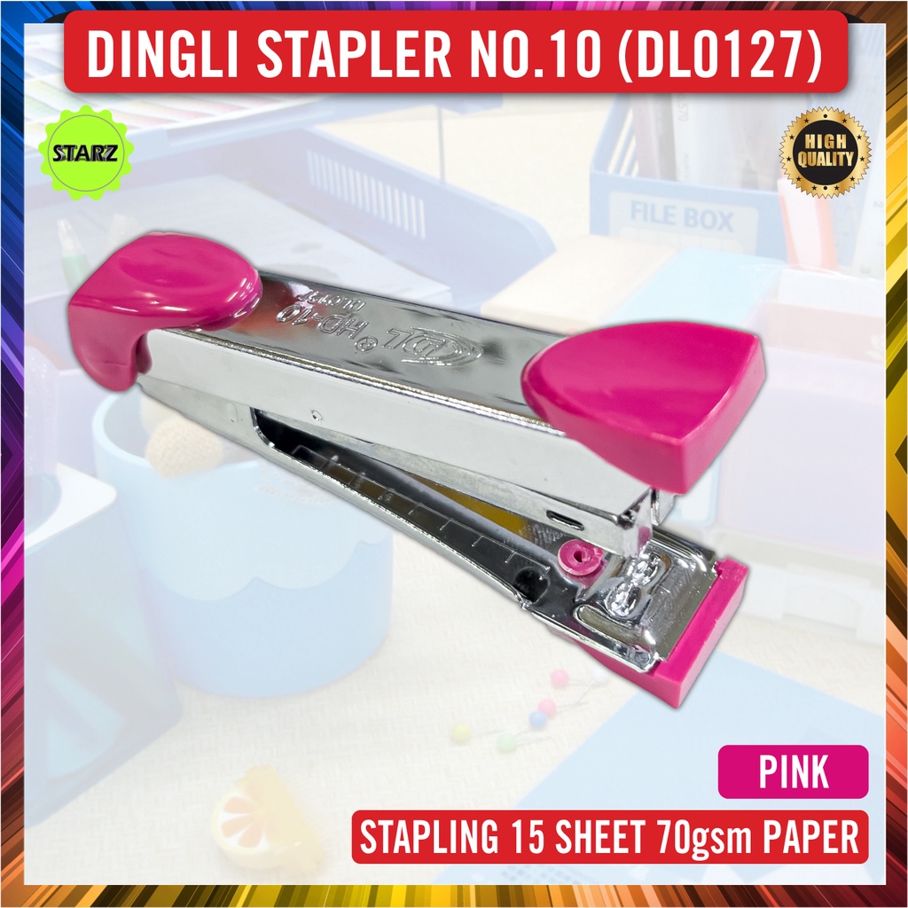 Dingli HIgh Quality Stapler No. 10 / HD-10 Stapler (DL0127) | Shopee ...