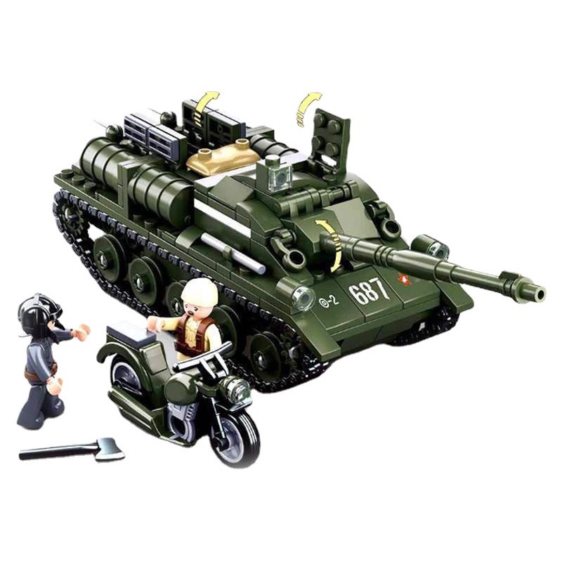 Sluban Military Blocks Army Bricks Toy WW2 Building Blocks LOZ Model ...