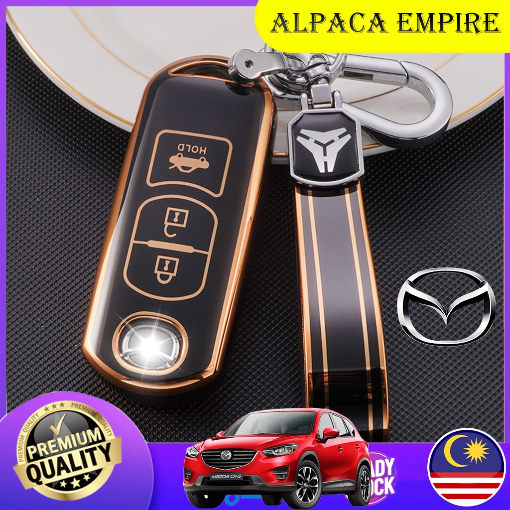 Mazda 3 6 CX5 CX3 CX8 CX9 Mazda2 Mazda3 Mazda6 Key Cover Holder Fob ...