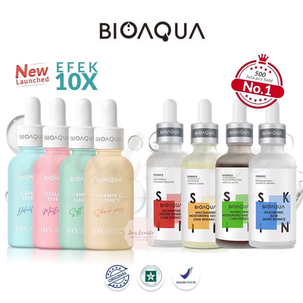 Bioaqua Effect 10X Serum Series Vitamin C / Centella / Collagen ...