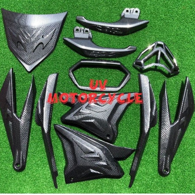 RSX150 SETPACKAGES CARBON 5 in 1 ENGINE COVER RSX ENGINE SIDE COVER ...