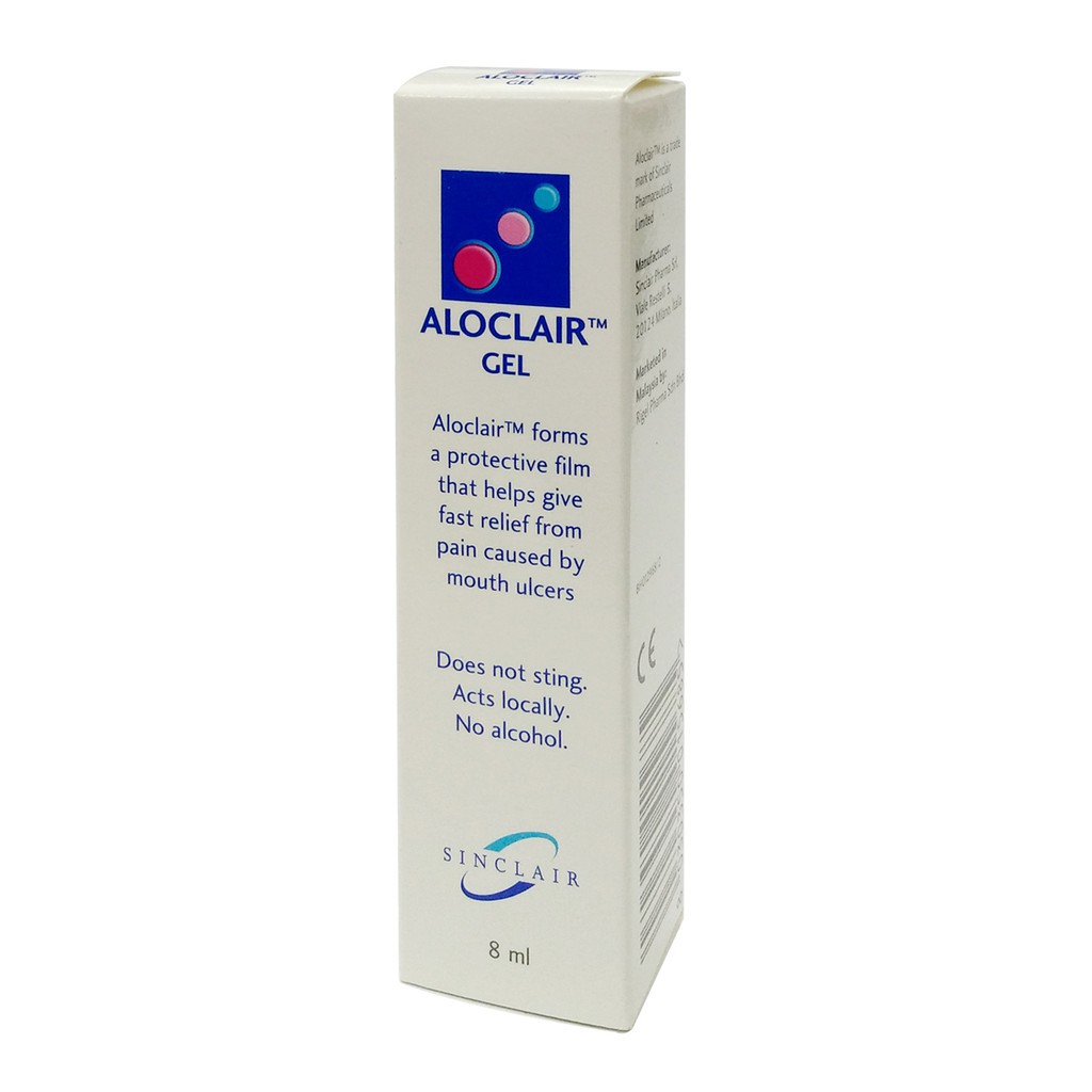 Aloclair Gel 8ml (For ulser) | Shopee Malaysia