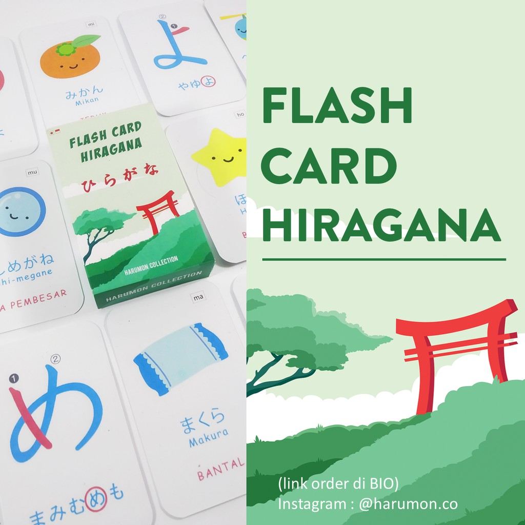 Hiragana Japanese Flash Card | Shopee Malaysia
