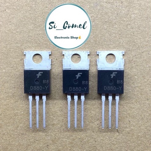 🇲🇾🔥READY STOCK🔥D880 2SD880-Y D880Y 60V 3A 30W NPN Ic Chip | Shopee Malaysia