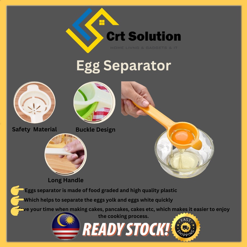 Egg Separator/Egg Filter/Egg Divider/Egg Yolk Filter/White Yolk/Pemisah ...