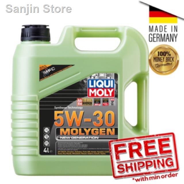 ♈ 100% Original Liqui Moly MOLYGEN New Generation (4L) 5W30 Fully ...