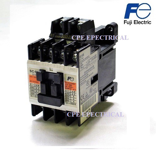 FUJI SC-03 AC3 9A 4KW 5.5HP Magnetic Contactor 240VAC 415VAC | Shopee ...