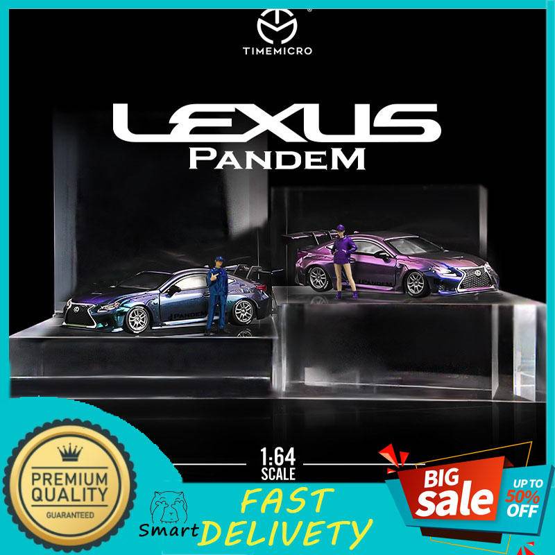 Timemicro 1:64 Lexus RCF car molded doll gift model toy collection ...