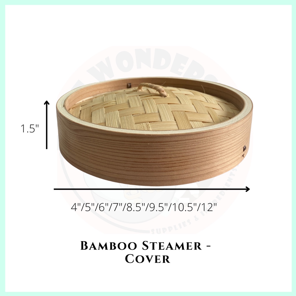 Bamboo Steamer/Lid Steamer/Dim Sum Steamer/Pau Steamer/Pengukus Pau ...