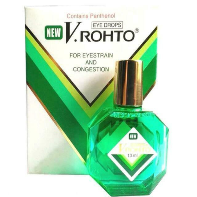 New V.Rohto Eye Drops Eyestrain and Congestion 13 ml | Shopee Malaysia
