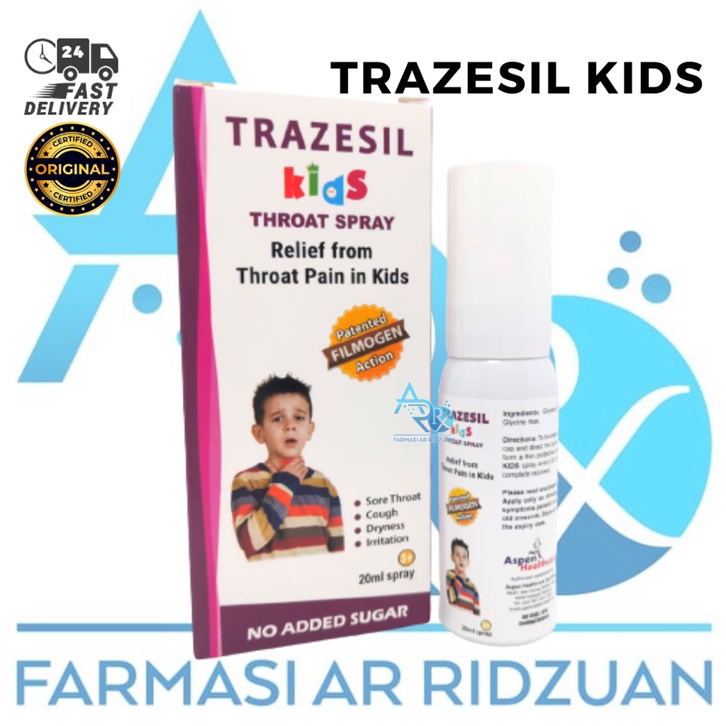 Trazesil Kids Throat Spray | Shopee Malaysia