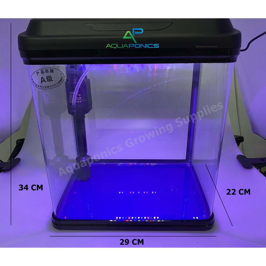 akuarium 🐳SOBO Mini Aquarium Set Complete Set T-240F T-290F ( Pump ...