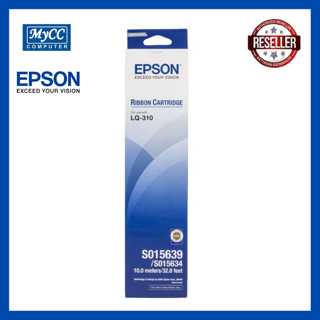 EPSON RIBBON LQ-310 S015539 10m - MYCC | Shopee Malaysia