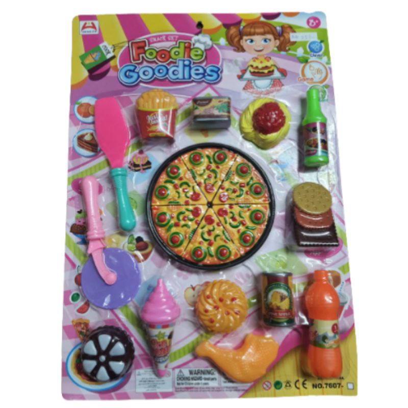 READY STOCK ☆☆ MAINAN DAPUR EXCLUSIVE / KITCHEN PLAYSET / PIZZA PLAYSET ...