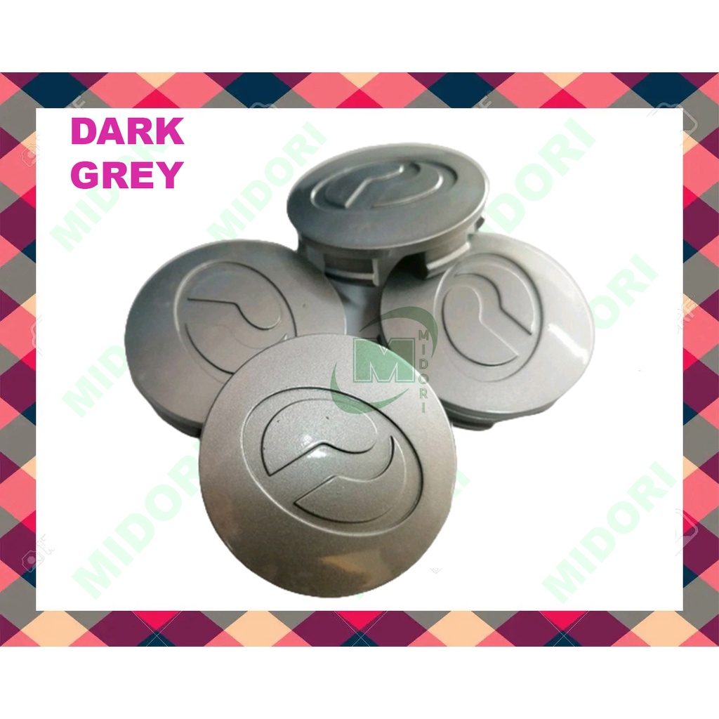 PERODUA Sport Rim Cap Myvi Kelisa Alza Viva Axia Bezza Ativa (CHROME ...