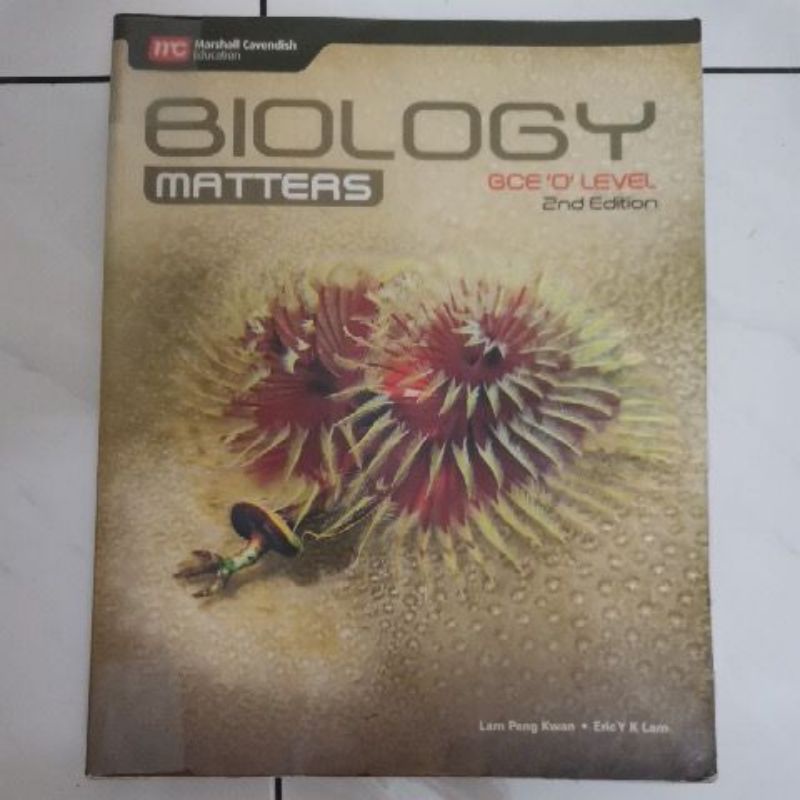 Biology Matters GCE O Level textbook 2nd edition Singapore revision ...