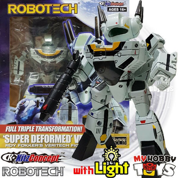 Kitz Concept Macross - Robotech Super Deformed VF-1S, Full Triple ...