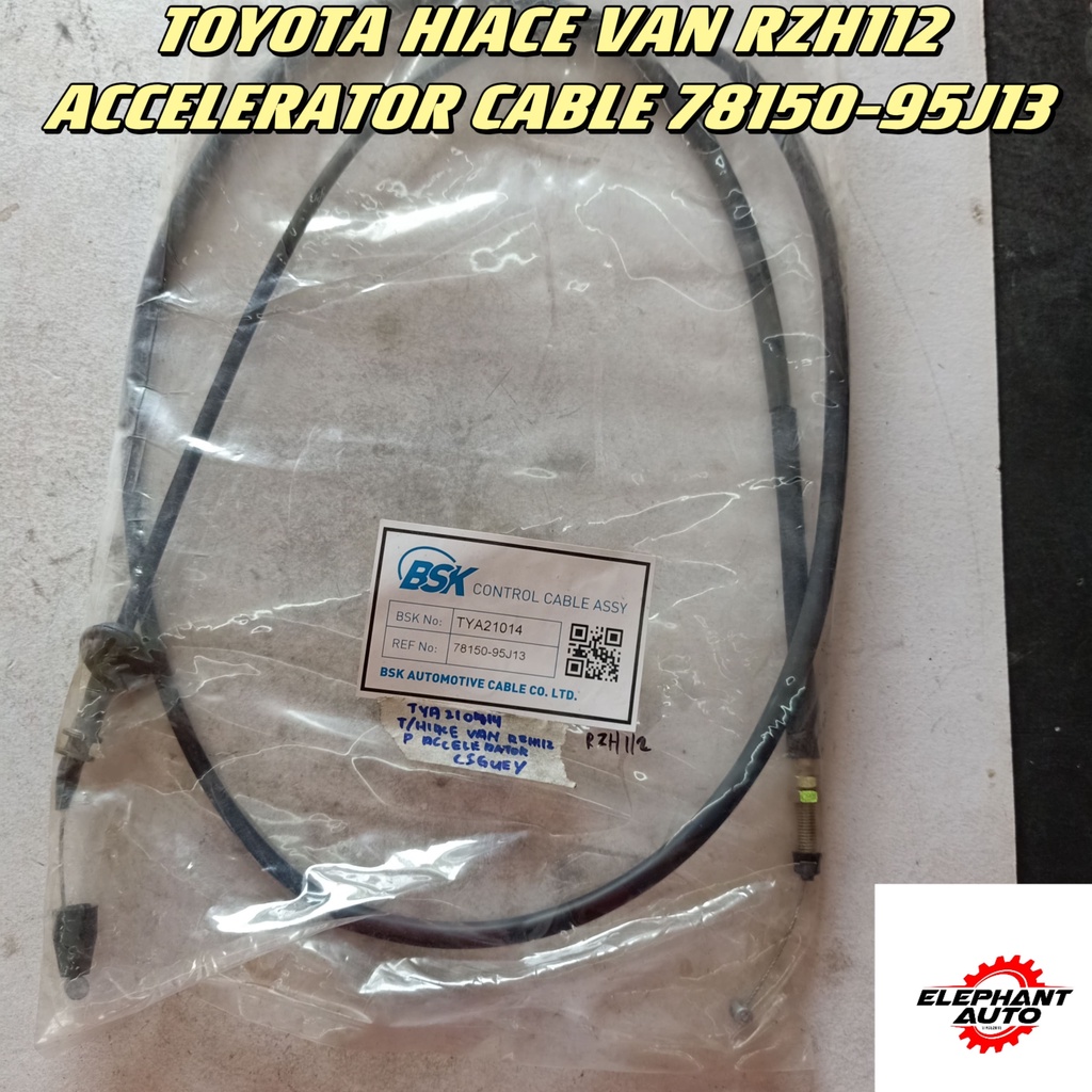 TOYOTA HIACE VAN RZH112 ACCELERATOR CABLE 78150-95J13 | Shopee Malaysia