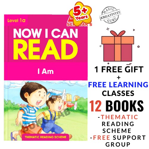Buku Now I Can Read (12 buku ) - English book - phonics book - buku ...
