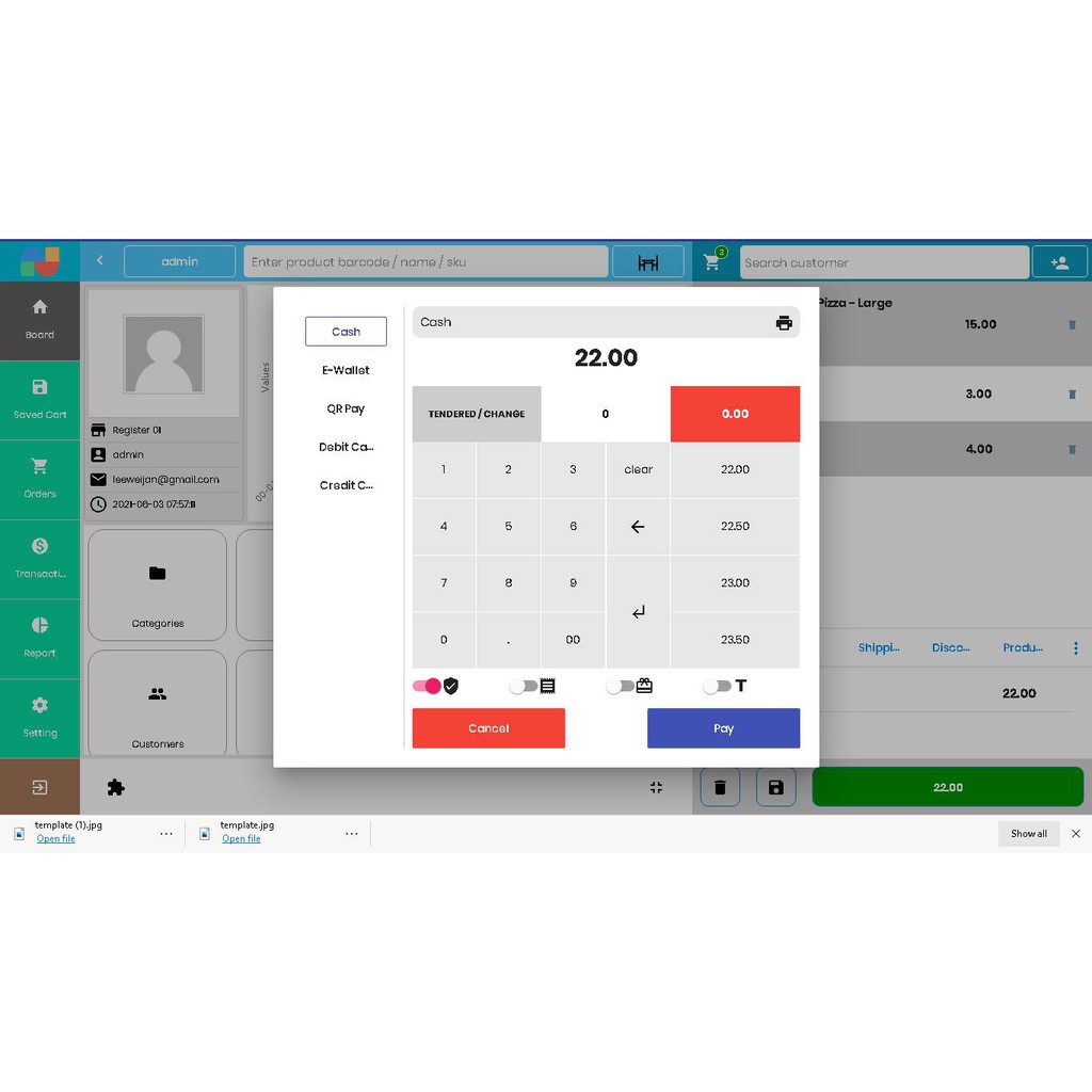 Pos System For Android / iOS / PC /Laptop / Restaurant / Grocery/Bazaar ...