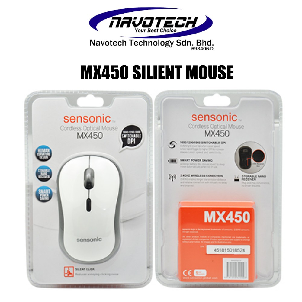 Sensonic/T-WOLF MX450/Q2/Q4/A3100 Wireless Mouse | Shopee Malaysia