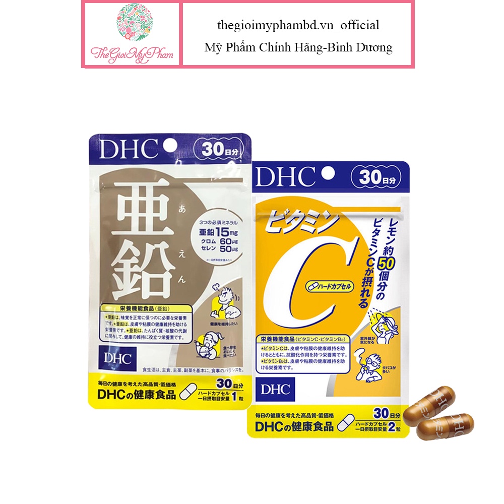 Dhc Zinc and Vitamin C Pills (30-day Pack) | Shopee Malaysia