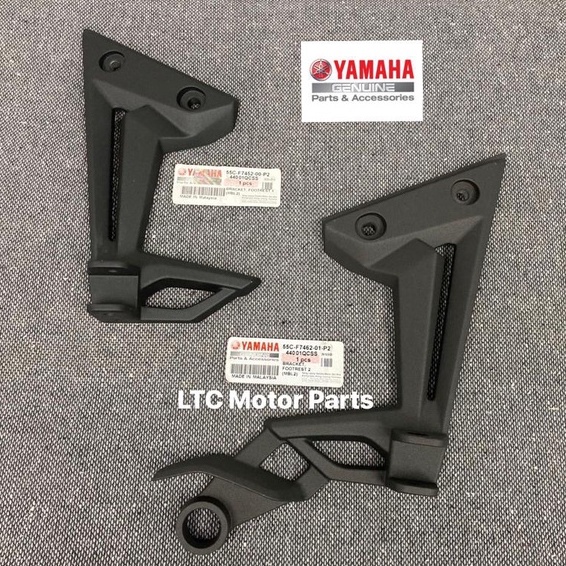 Yamaha LC135 V2 V3 V4 V5 V6 V7 Rear Footrest Bracket Pijak Footrest 100% Ori Original HLY ...