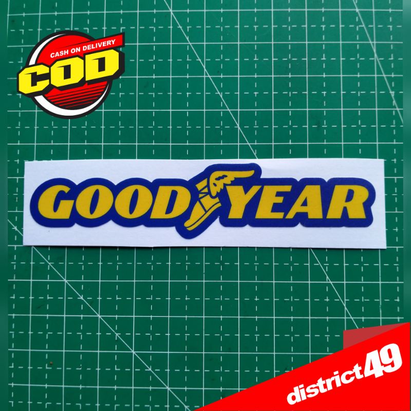 Print and Cut Sticker - Waterproof Laminate Printing Sticker - GOODYEAR ...