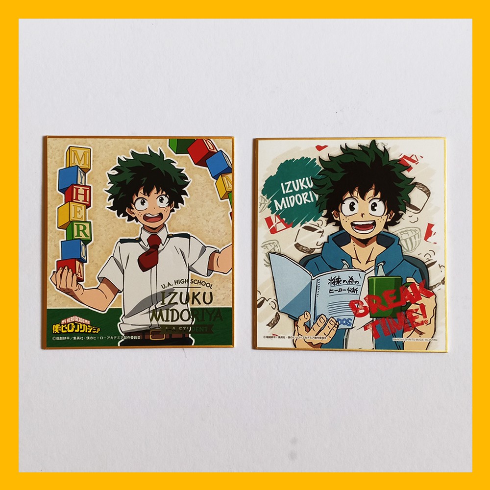 Official My Hero Academia Shikishi Board Izuku / Deku Midoriya (Ichiban ...