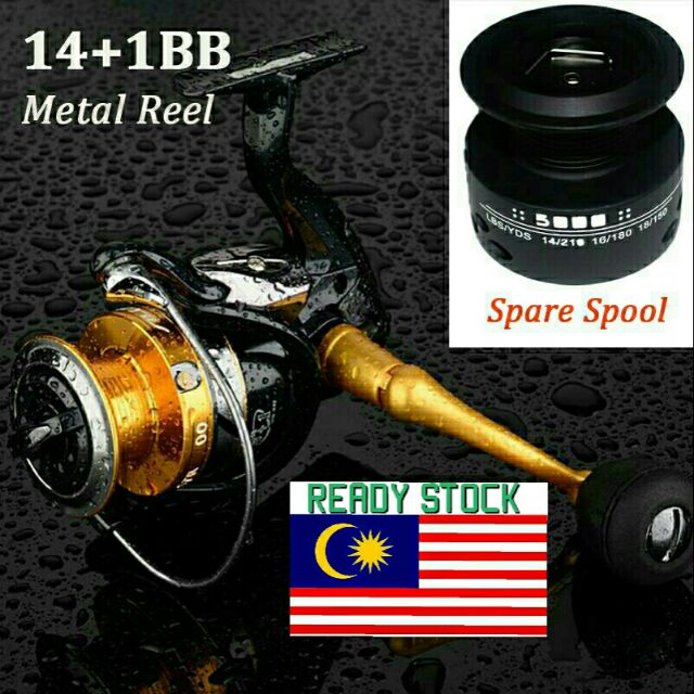 🔥🔥 READY STOCK 🔥🔥 NAVION STR REEL 15 BALL BEARING | Shopee Malaysia