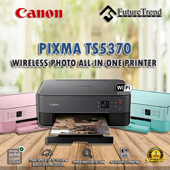 CANON PIXMA TS5370/TS5370a Compact Wireless Photo All-In-One (Print ...