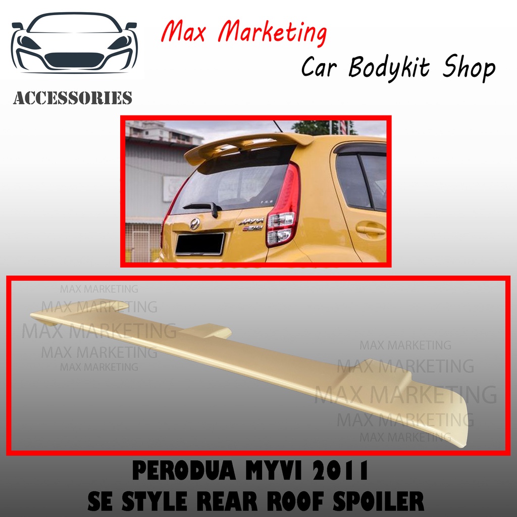 PERODUA MYVI 2011-2015 REAR SPOILER (SE) OE ABS | Shopee Malaysia