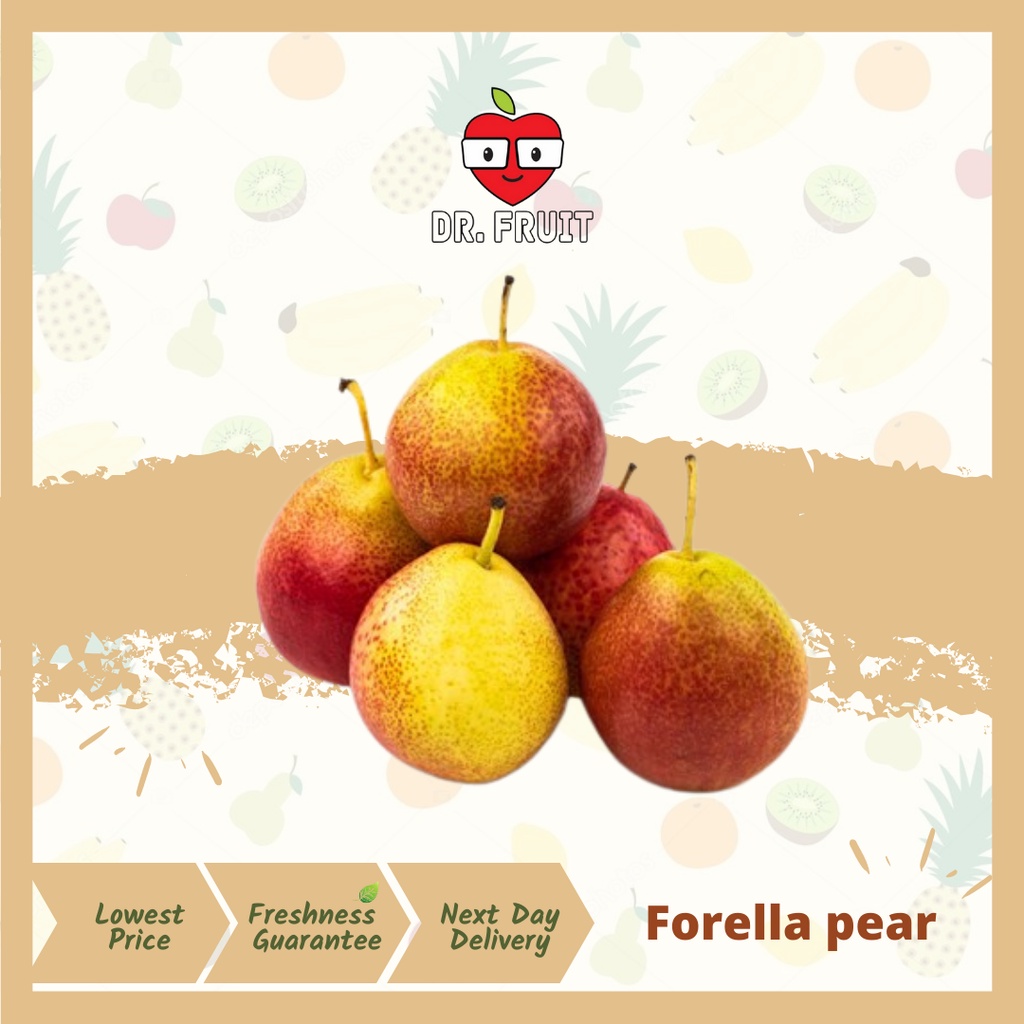 South Africa Forelle pear - 800g/1box | Dr.fruit 红啤梨 | Dr.fruit /Pir ...
