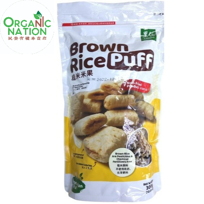 Leezen Brown Rice Puff Healthy Snack Non-Fried (300g) | Shopee Malaysia