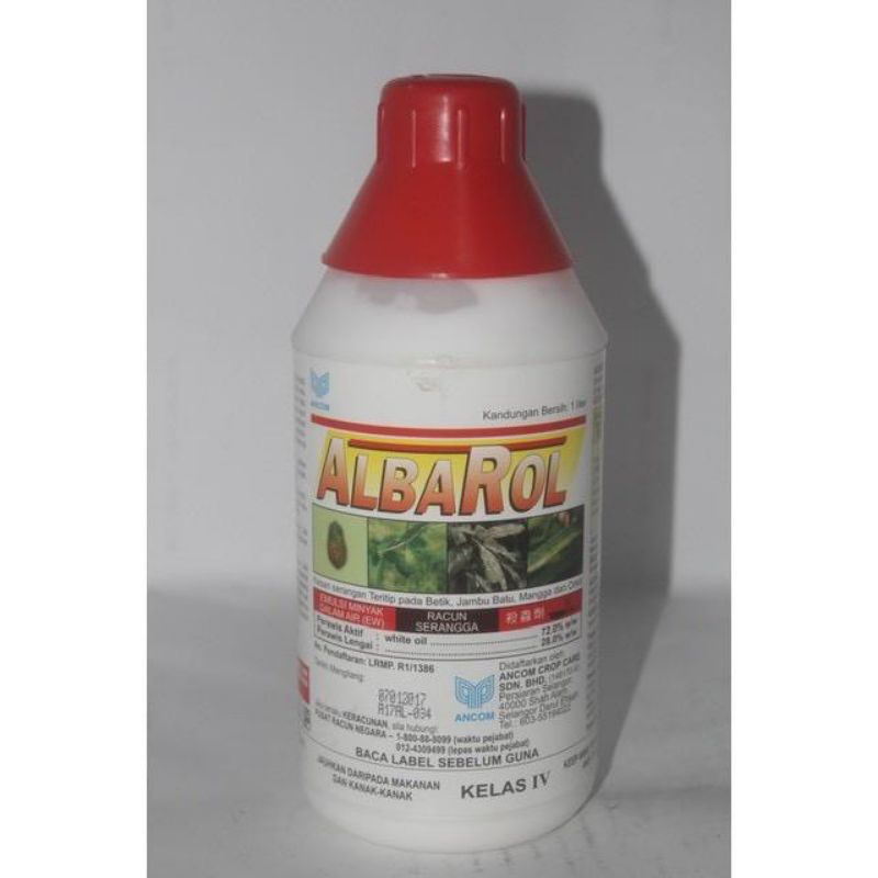 Albarol 1L White Oil 72% Racun Serangga Teritip | Shopee Malaysia