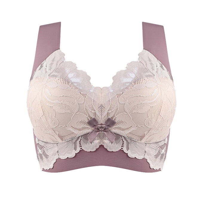 【hot Sales】45 120kg Womens Plus Size Bras Seamless Lace Vest Push Up