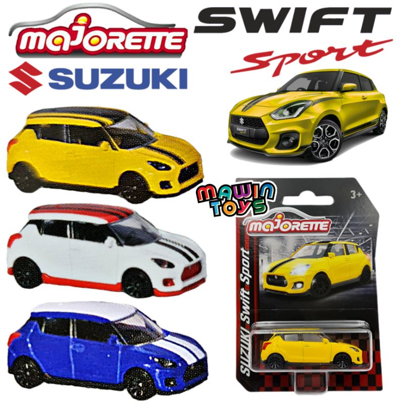 majorette Suzuki swift sport model car Metal scale 1:64 | Shopee Malaysia