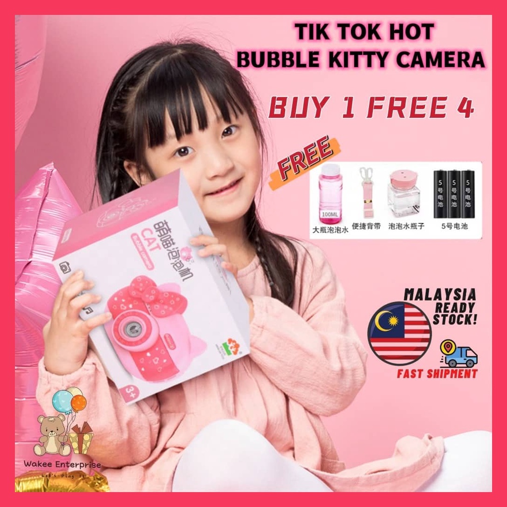 Bubble Dream Camera 2022 Kitty Camera Tik Tok Hot Toy WITH BATTERY ...