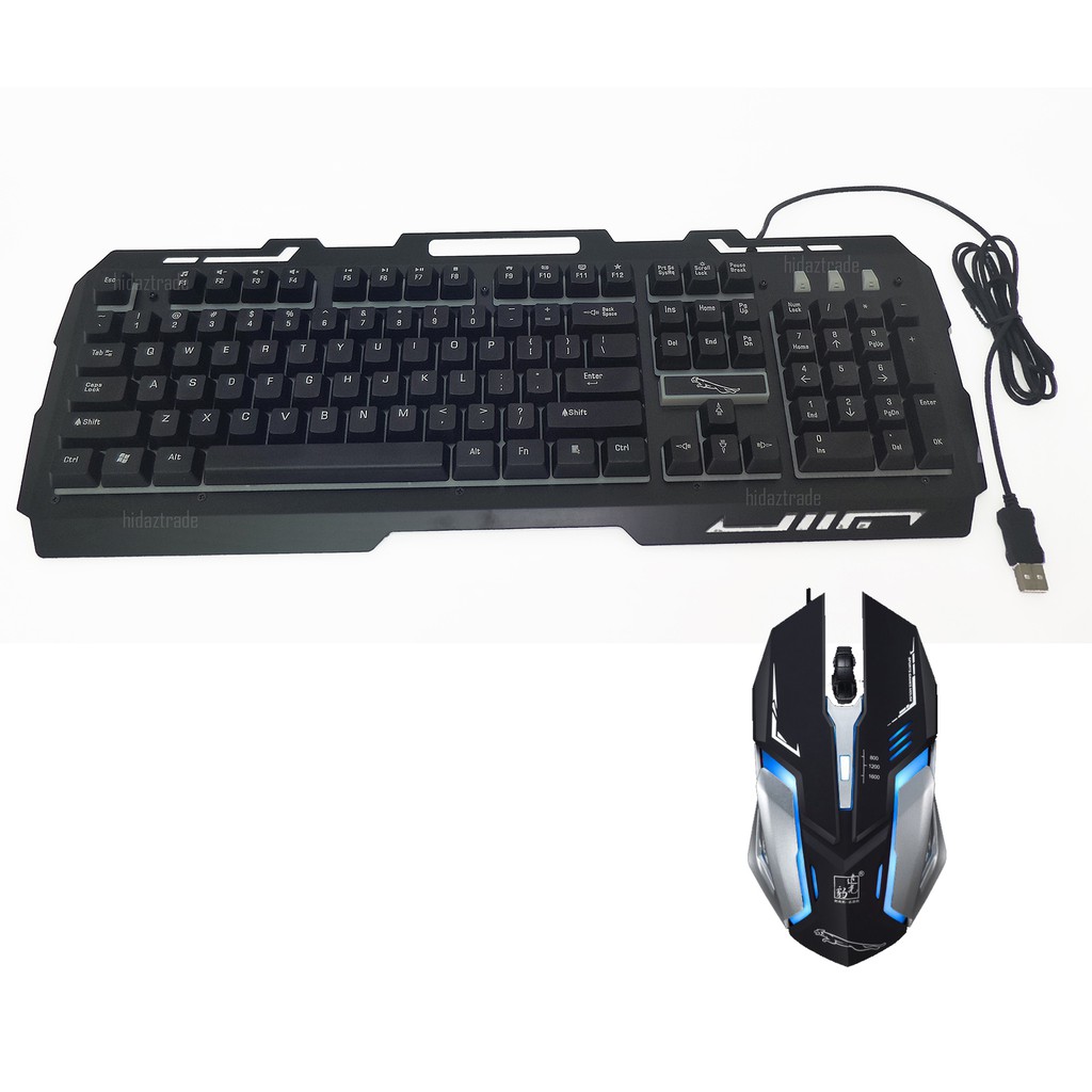 Leopard G700 Gaming Keyboard RGB with Smartphone Holder Gaming Wired ...