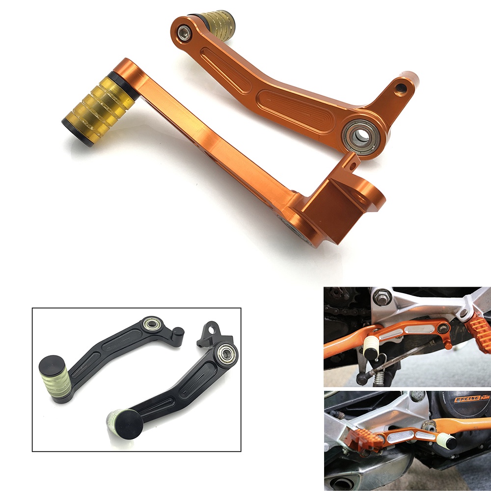 Motorcycle Foot Brake Lever & Gear Shifting Lever Pair CNC Aluminum ...