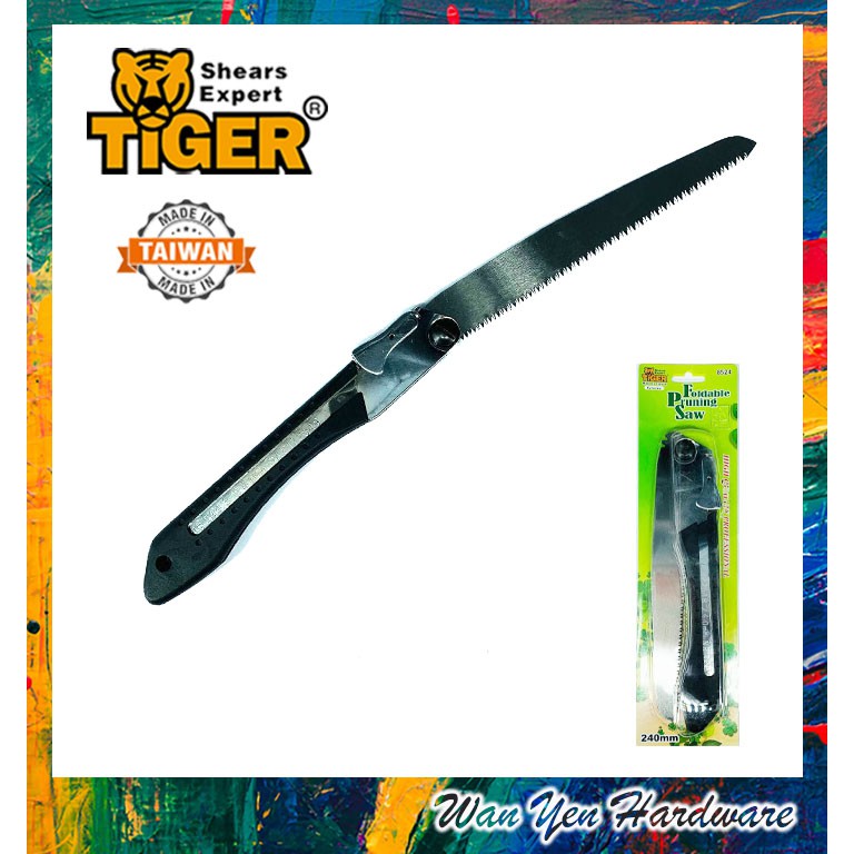TIGER SHEARS EXPERT - 8524 FOLDABLE PRUNING SAW / PERALATAN KEBUN ...