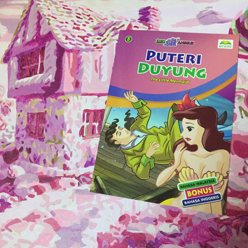 **Buku cerita Kualiti book Dwibahasa siri Raja Udang & siri Anggur ...