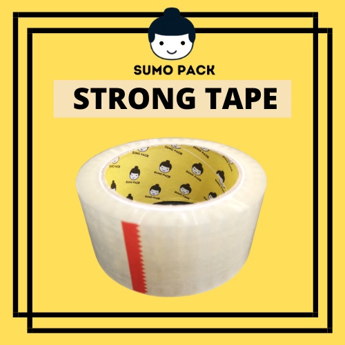 SUMOPACK STRONG Opp Tape 48mm x 90y x 45mic Clear Tape school office ...