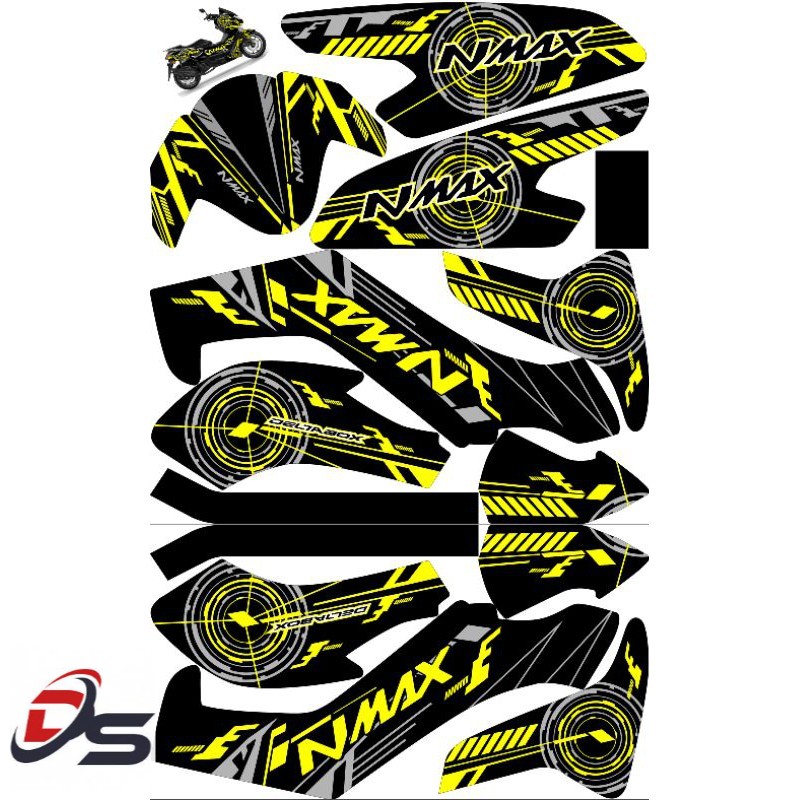 Yamaha nmax Motorcycle decal full body | Shopee Malaysia