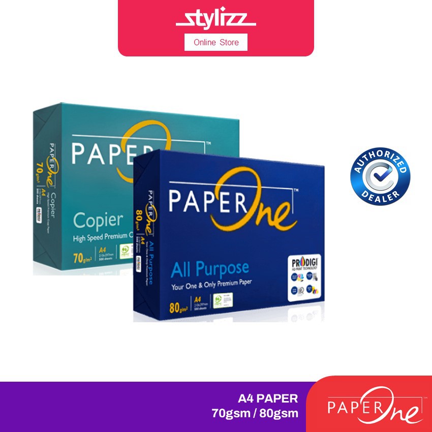 Paper One/Canon Standard Paper 70GSM/80GSM A4 Paper | Shopee Malaysia