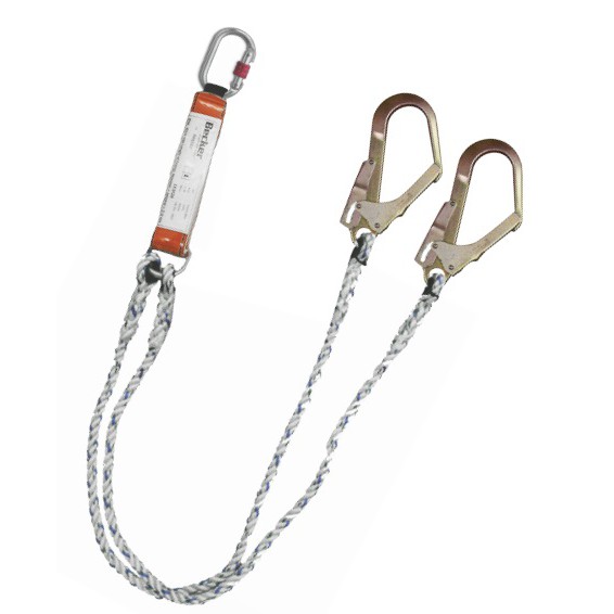 BECKER Safety Full Body Harness Set c/w 2 pcs Large Lanyard, Energy ...