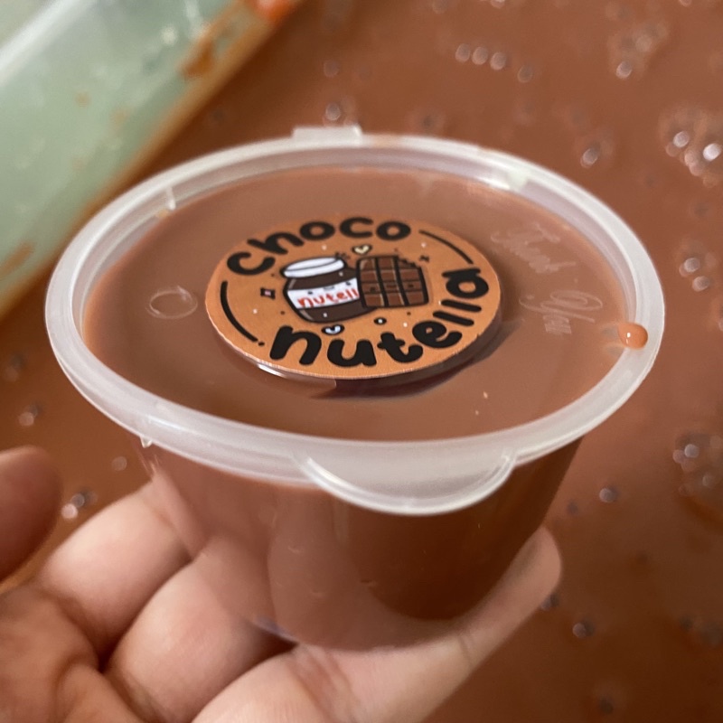 Choco NUTELLA SLIME CHOCOLATE SLIME SLIME CHOCOLATE SILVERQUEEN 1KG ...