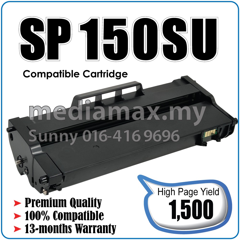 Ricoh Aficio SP150HS Compatible Toner SP150 SP150S SP150SF SP150Su ...